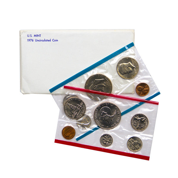 1976 Uncirculated Coin Set – Centerville C&J Connection, Inc.