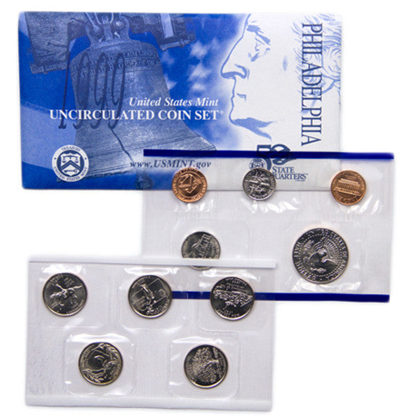 1999 Uncirculated Coin Set (18 Coins) – Centerville C&J Connection, Inc.
