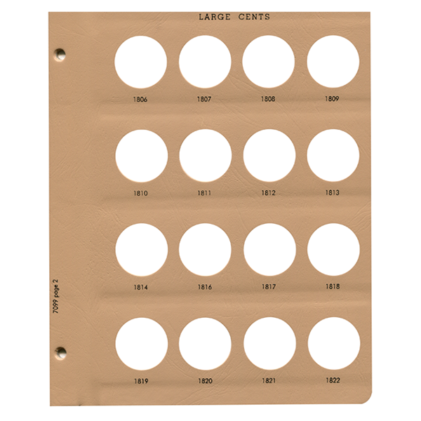Large Cents - Dansco Coin Albums – Centerville C&J Connection, Inc.